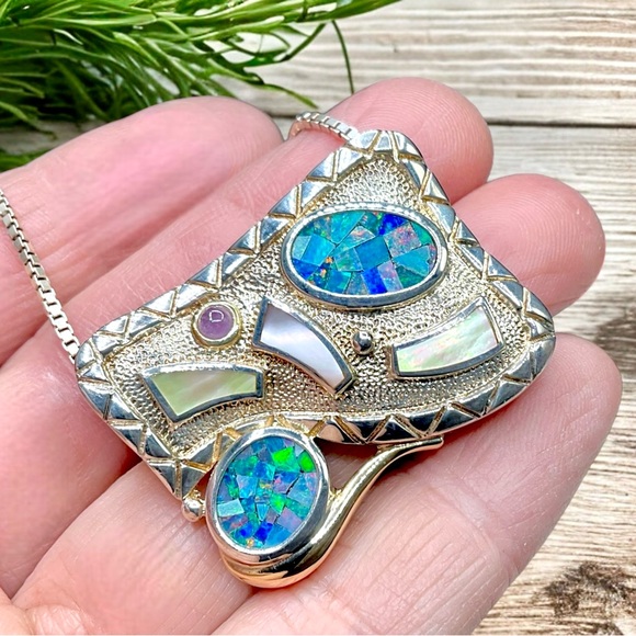 Whitney Kelly | Jewelry | Rare Large Whitney Kelly Sterling Opal ...